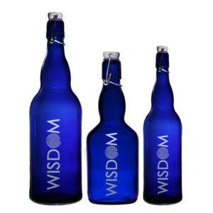 Blue Glass Water Bottles – Blue Bottle Love