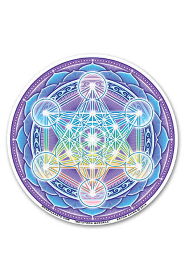 Metatron Mandala – Blue Bottle Love
